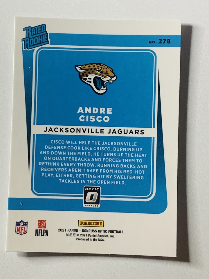 2021 Donruss Optic 278 Andre Cisco Rookie RC | eBay