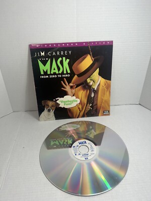 1994 The Mask: From Zero to Hero with Jim Carrey A LaserDisc Widescreen ...