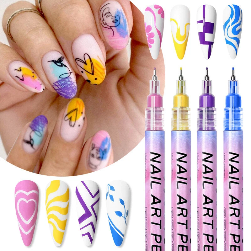 Simple Nail Art Designs With Nail Art Pen