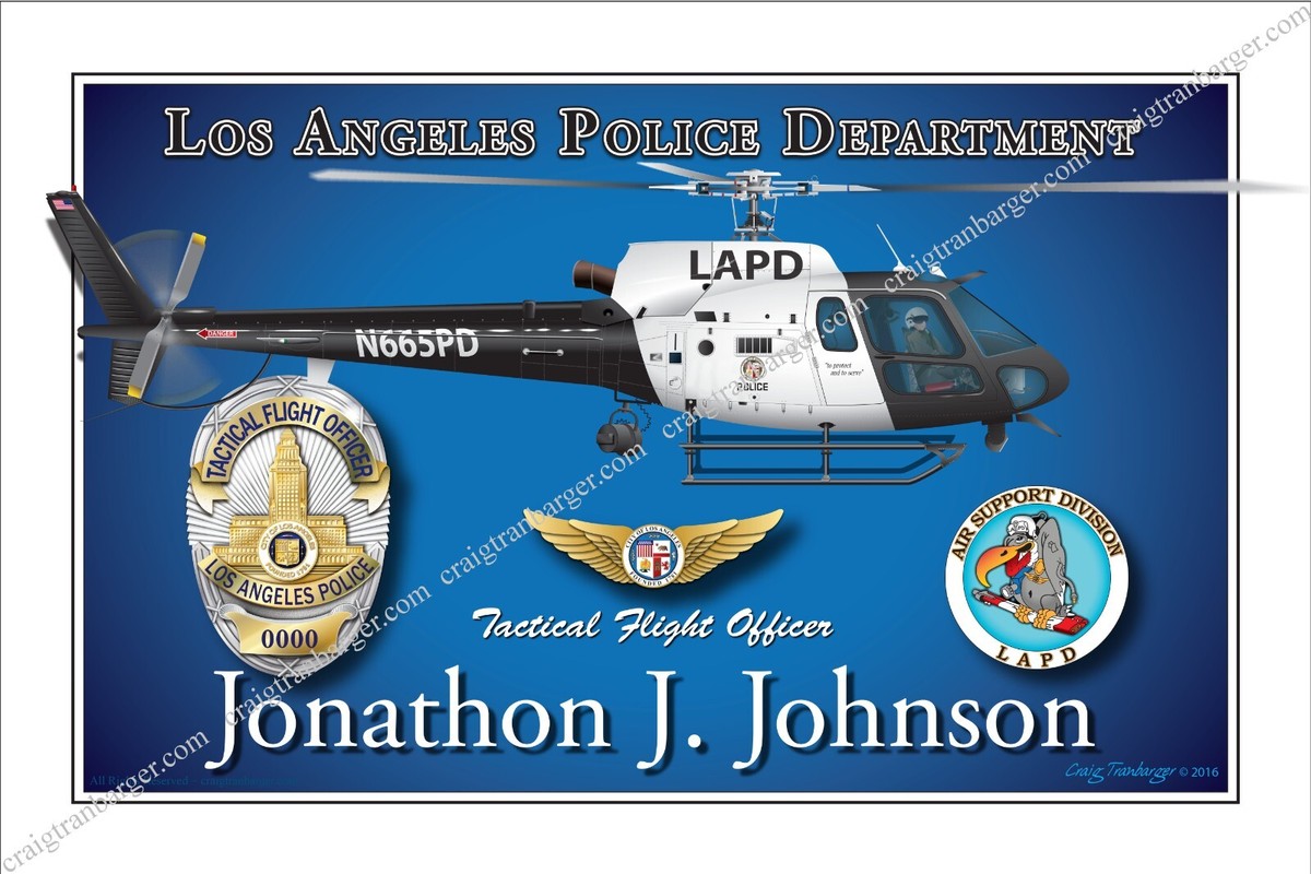 Los Angeles Police Helicopter