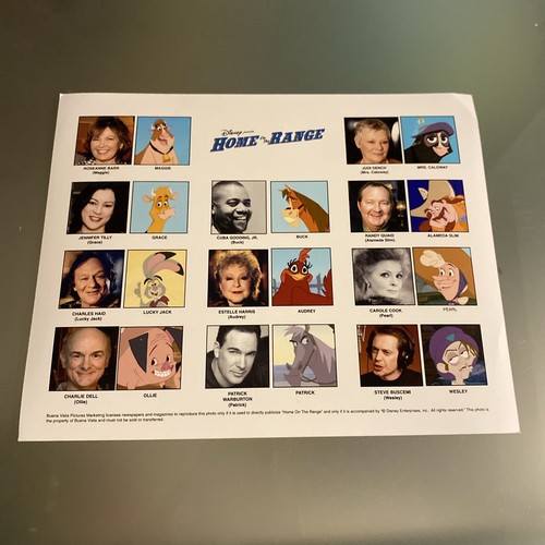 2004 Press Photo "Home on the Range" Animated Movie Characters Cuba ...