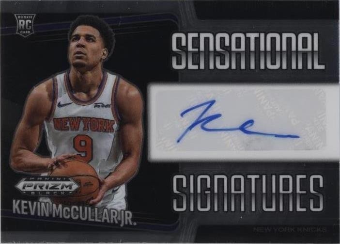 2024-25 Panini Prizm Black - Sensational Signatures Kevin McCullar Jr ...
