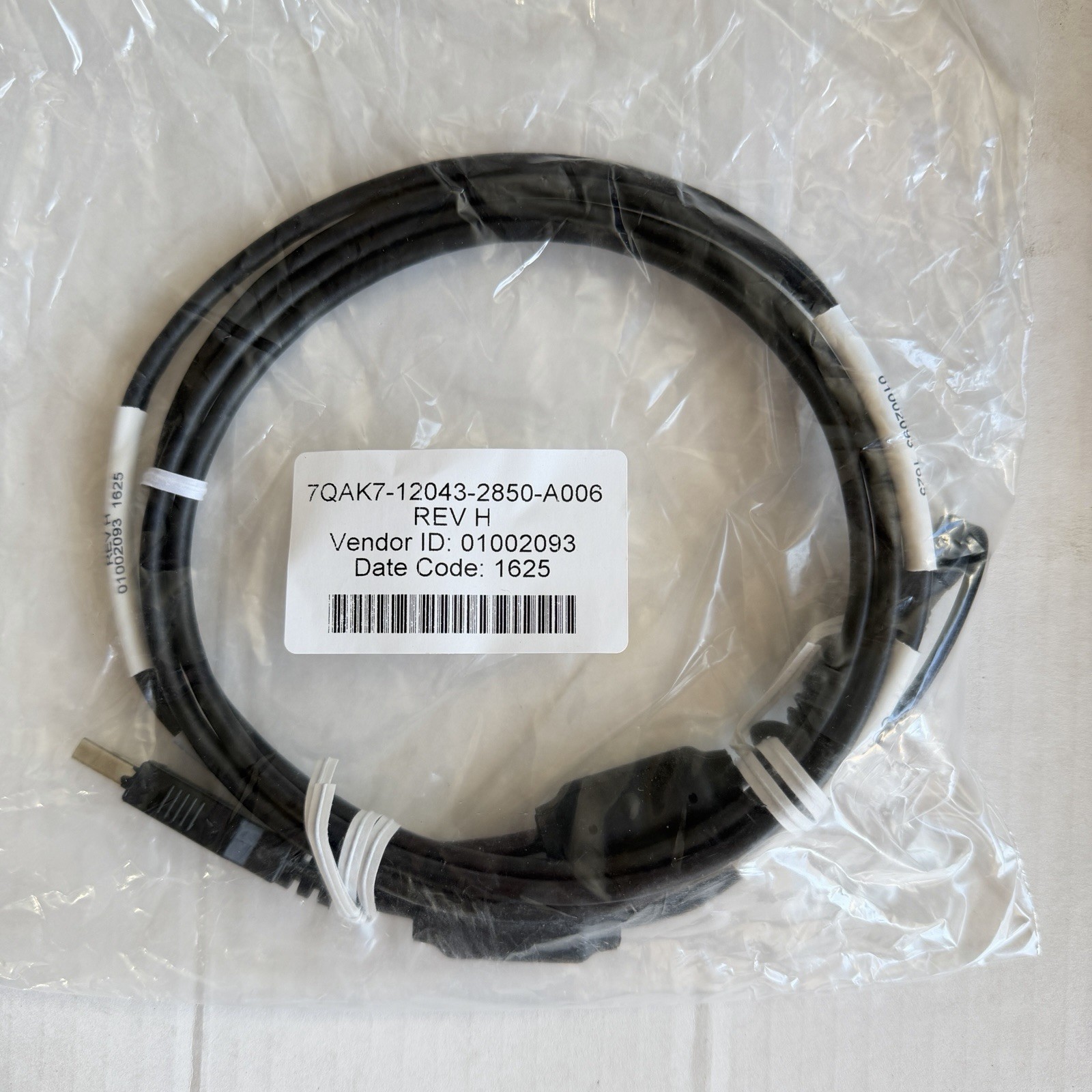 L3Harris Cable Assembly Spec 12043-2850-A006 NSN 5995-01-633-3870 CAGE ...