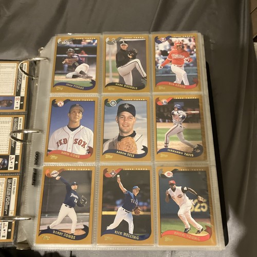 2002 Topps Baseball Complete Set 1-719 Stadium Club Binder | eBay