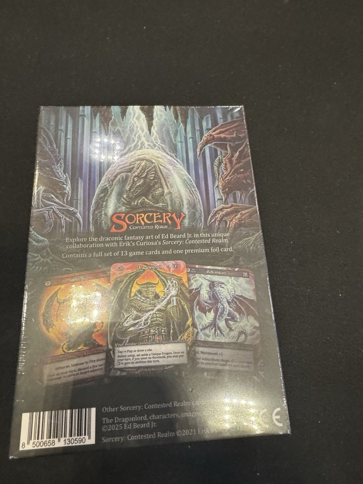 Sorcery: Contested Realm TCG - Ed Beard Jr's Dragonlord Box Set | eBay