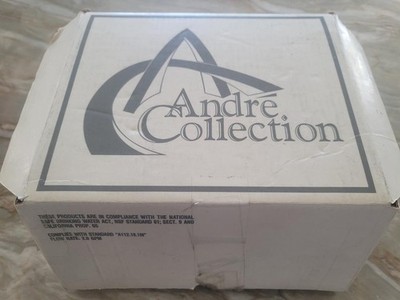 Andre Collection TUB/SHOWER Wall Mount Faucet with Swarovski Crystal ...