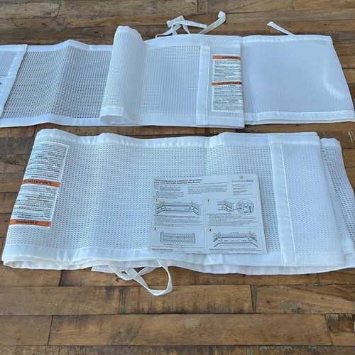 Pottery Barn Kids BreathableBaby Linen Mesh Crib Liner | eBay