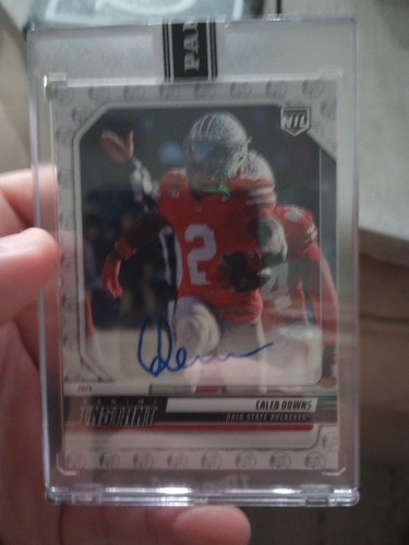 Caleb Downs 2024 Panini Instant Autograph Ohio State OSU Auto #IAOE-4 ...