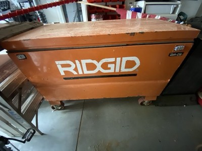 Ridged Job Box With Heavy Duty Casters And New Locks | eBay