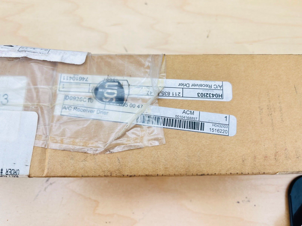 NEW Mercedes a/c receiver dryer 2118350047 - ACM E500 E55 C55 MADE IN ...