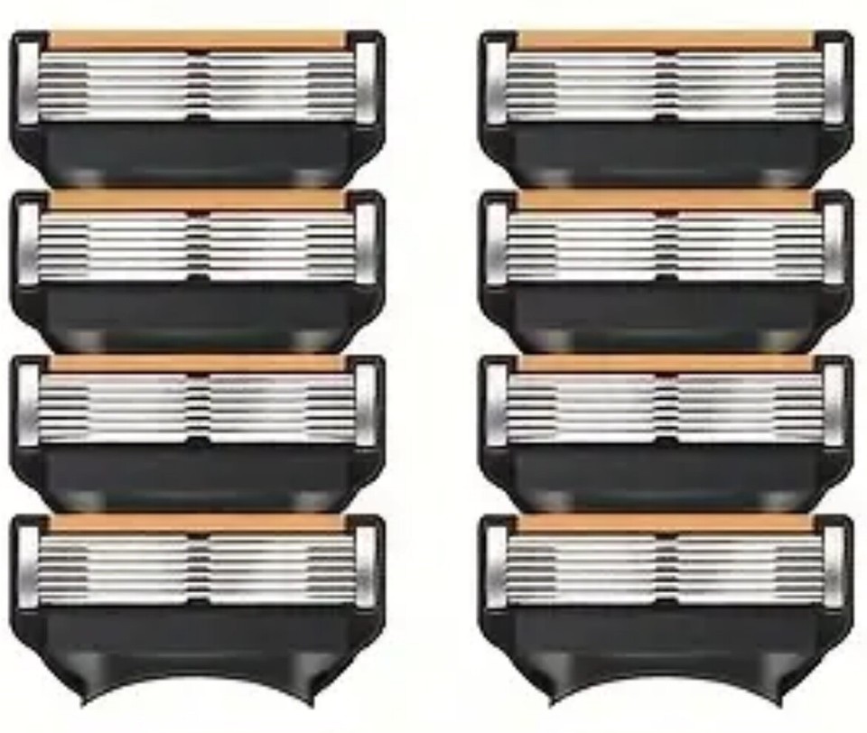 8x Compatible Razor Blades for Gillette Fusion 5 Proglide Shaving ...