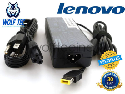 Genuine Lenovo 90W 20V 4.5A Laptop Charger AC Power Adapter Square Tip ...