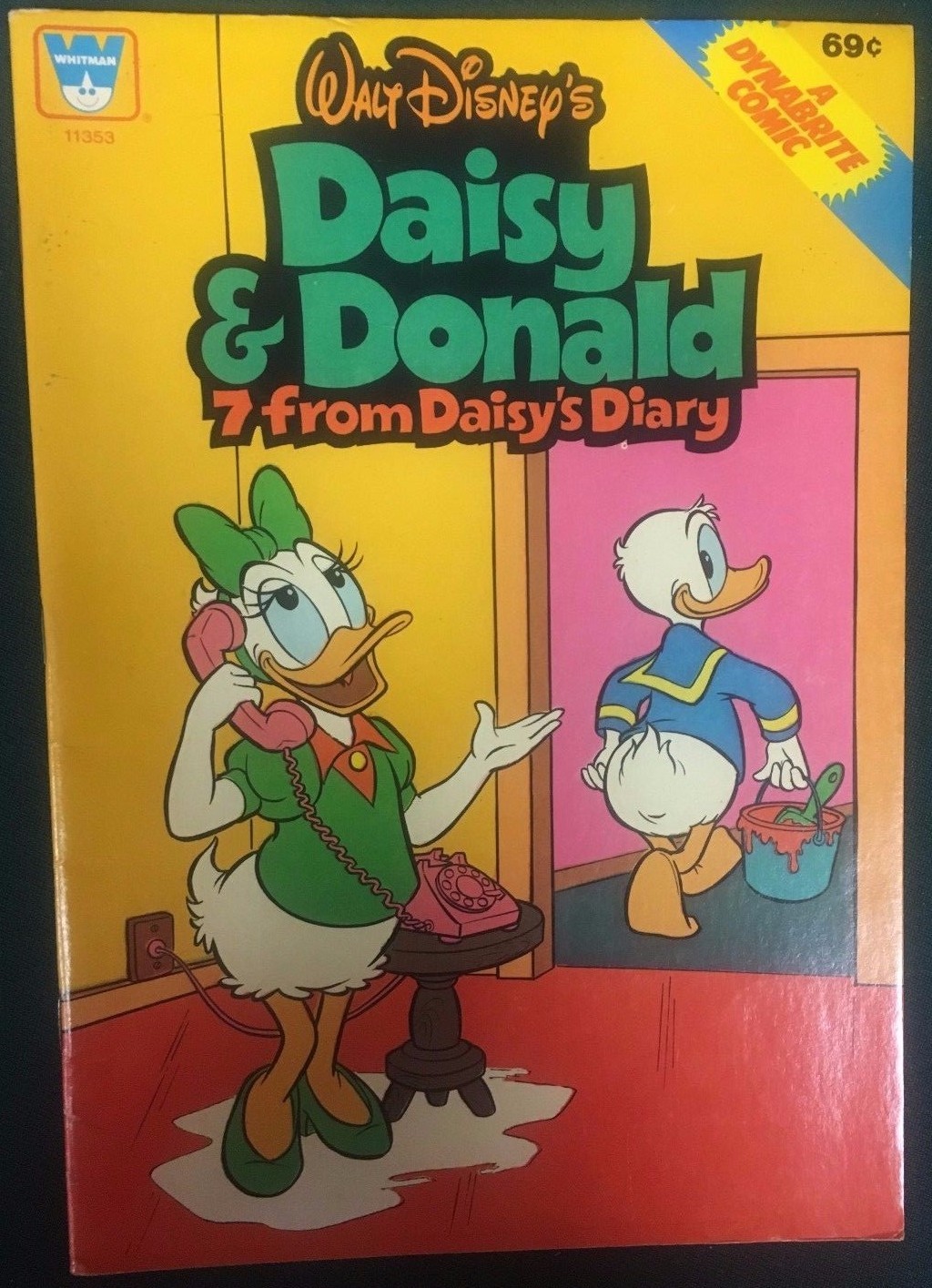 DAISY & DONALD 7 from Daisy's Diary (Whitman) Dynabrite comic #11353 ...