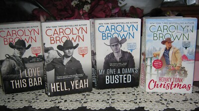 Complete Set Series - Lot of 4 Honky Tonk books by Carolyn Brown M-725 ...