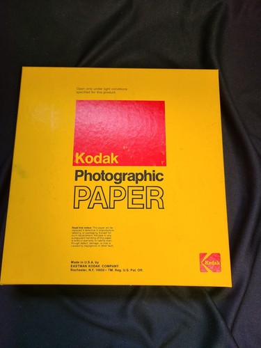 Kodak Photo Paper Kind-2318 100ct 210mm x 215mm Sealed Rare! | eBay