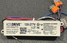Accudrive LED driver 43 Watts 120 - 277V Model 702-00497-007 for sale ...