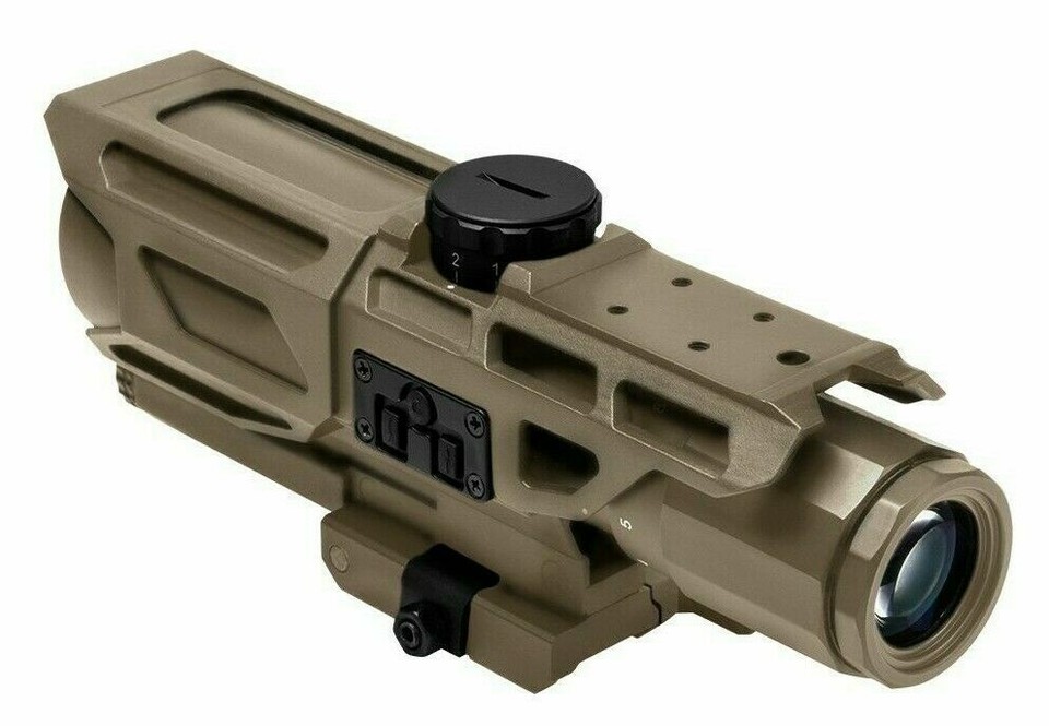 VISM Tactical Mark III Gen-3 Scope 3-9X40 P4 w/ QR Mount Sight Scope ...