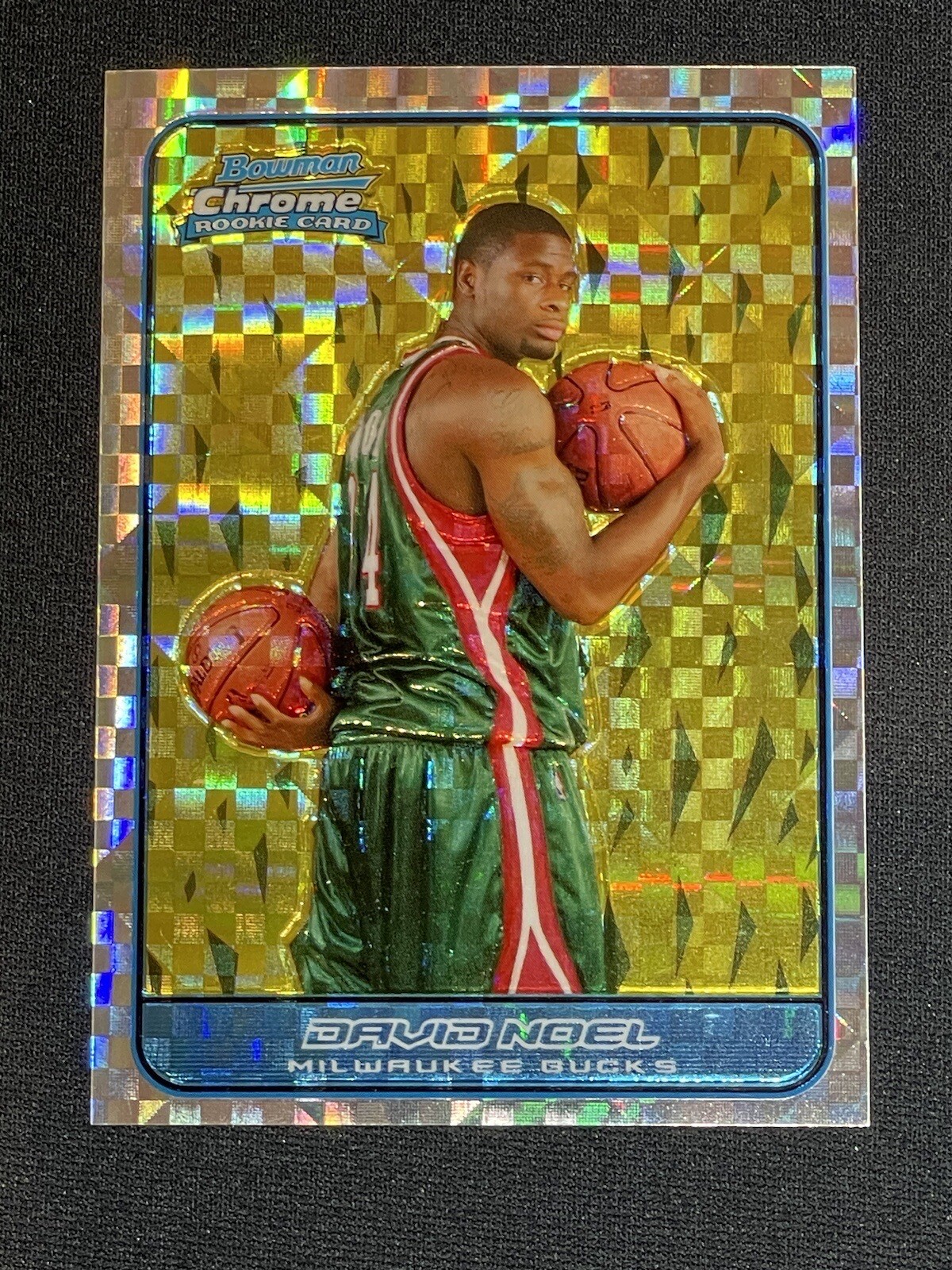/150 2006 TOPPS BOWMAN CHROME XFRACTOR REFRACTOR ROOKIE David Noel UNC ...