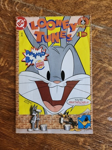 2002 DC Comics LOONEY TUNES #1 BUGS BUNNY Burger King Promo Comic Book ...