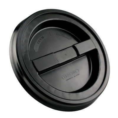 NEW 2-PACK Durable 5-Gal Black Paint Bucket Lid Secure Fit for Storage ...