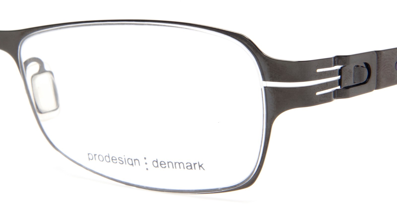 NEW PRODESIGN DENMARK 6118 c.6012 BLACK EYEGLASSES FRAME 51-17-135 ...