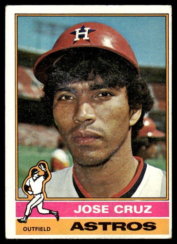 1976 Topps Jose Cruz #321 Houston Astros Baseball Card | eBay
