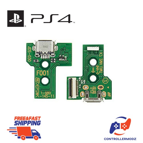 PS4 Controller USB charging socket port circuit board JDS-030 F001 v1 ...