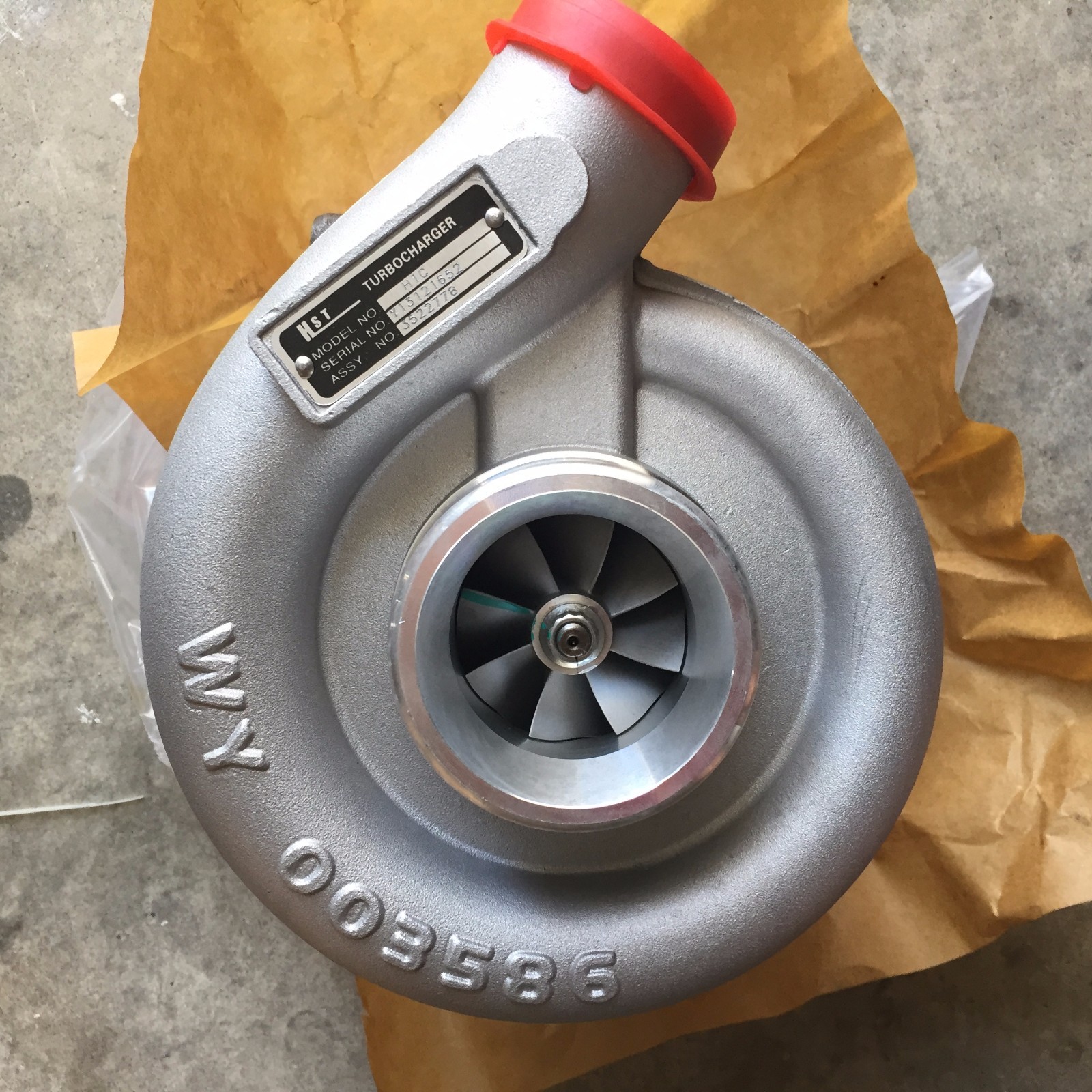 Turbo H1C Turbocharger 3802289 3522777 3535421 3528741 for Cummins 6BT ...