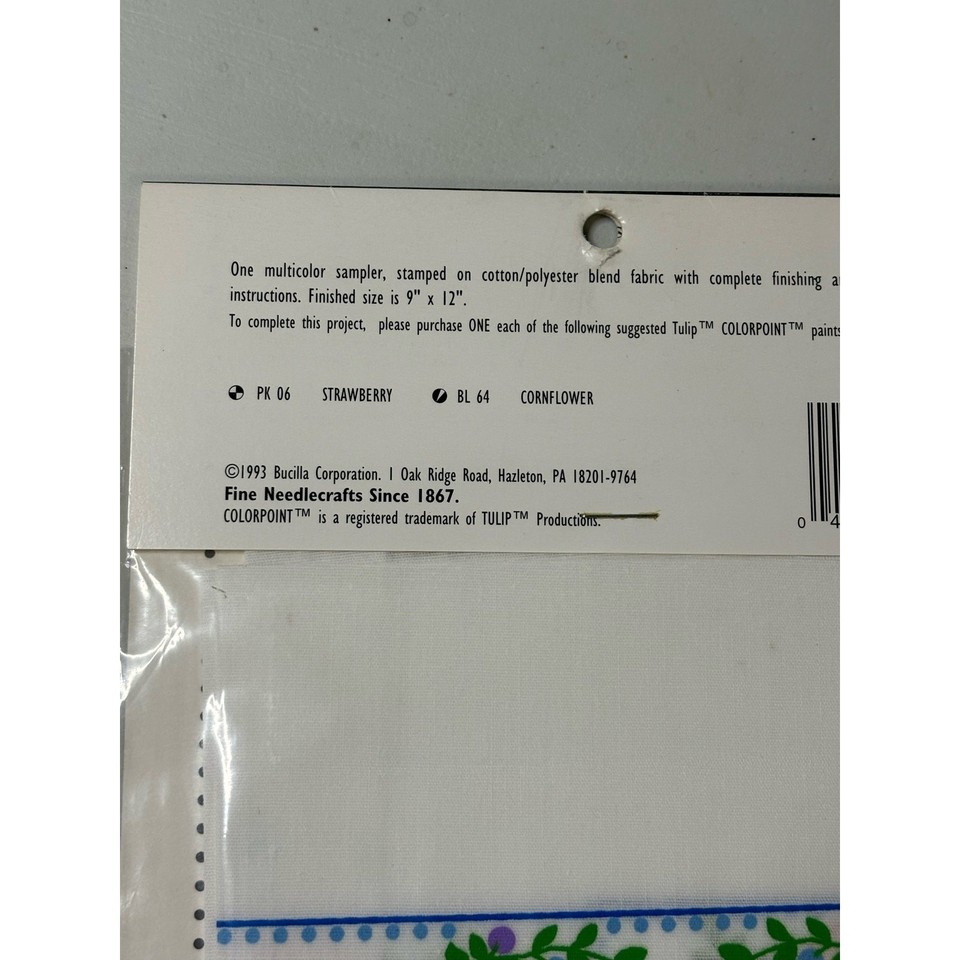 Bucilla Tulip ColorPoint Paint Stitching With Love SAMPLER Kit 63969 ...