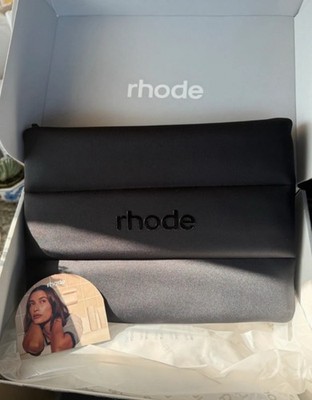 Rhode Black Oversized Bubble Bag Skincare Hailey Bieber Birthday Edit ...