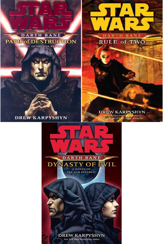 Star Wars: Darth Bane Series All 3 Books in Hardcover 9780345477361| eBay