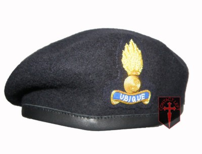 Royal Engineers Officers Blue Beret 60cm and Cap Badge | eBay UK