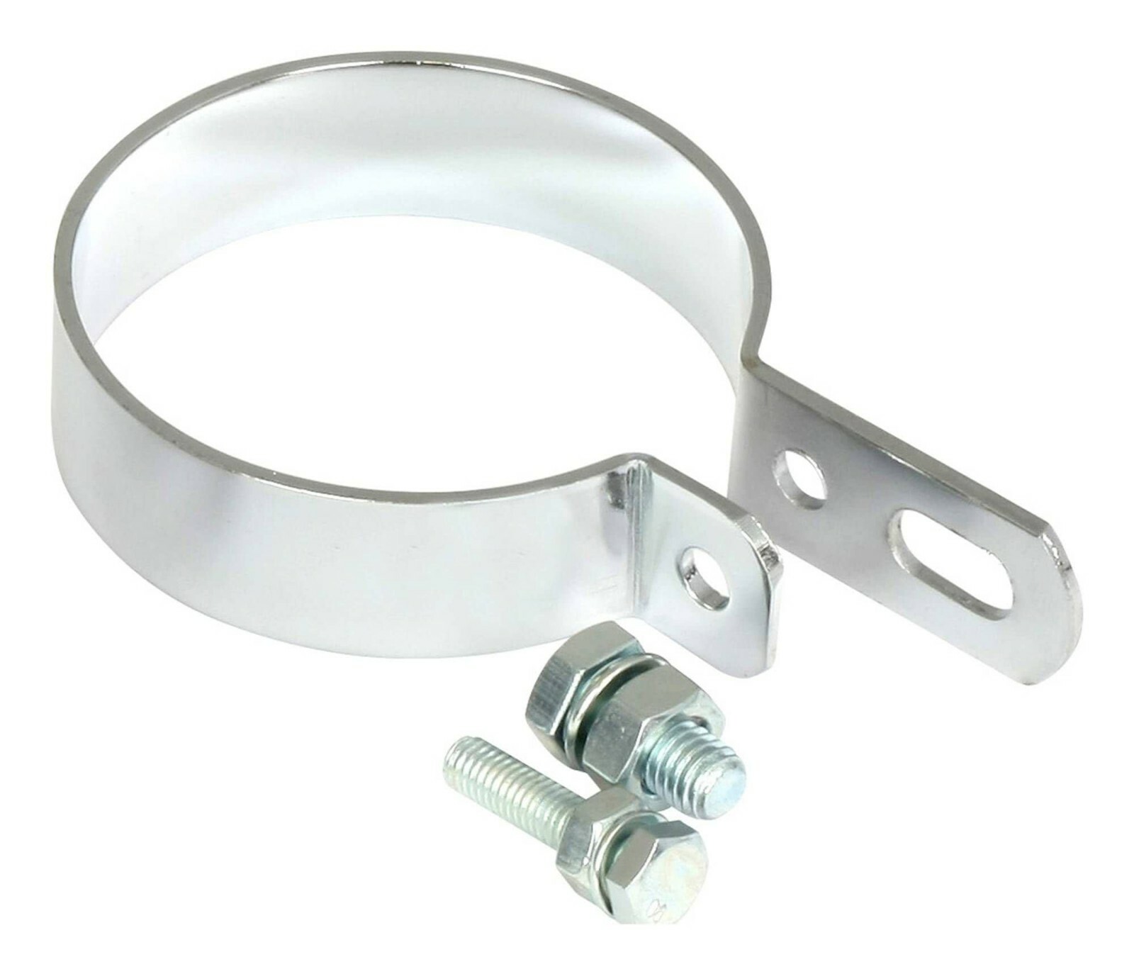 Universal Motorcycle Exhaust Hanger / Mounting Bracket Central / Offset ...