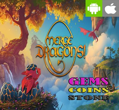 Merge Dragons - gems coin stone gems stones money money - ANDROID / iOS ...