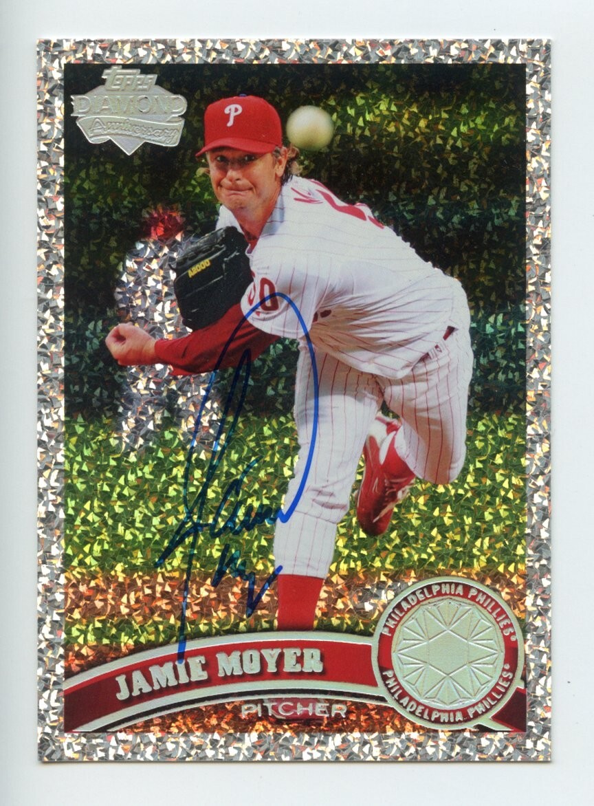 2011 Topps Diamond Anniversary #232 Jamie Moyer Auto Signed IP ...