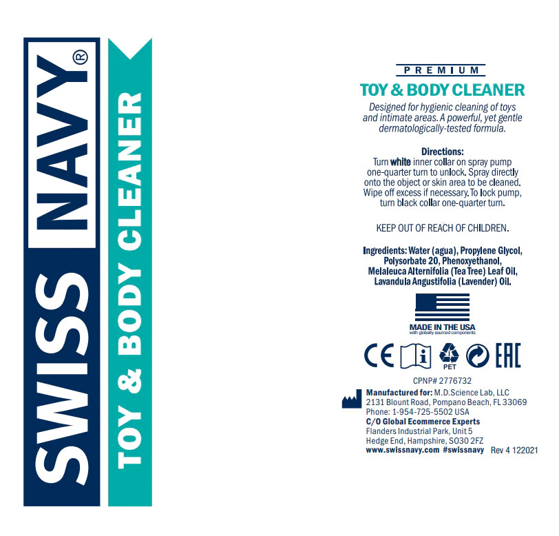 Swiss Navy Premium Adult Toy Cleaner – Best Toy Cleaner and Body Wash ...