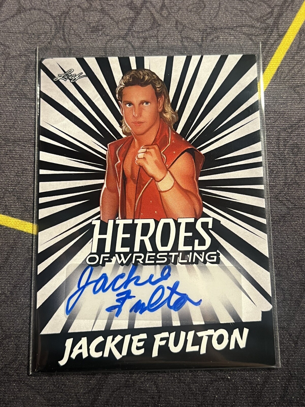 2023 Leaf Heroes of Wrestling JACKIE FULTON Autograph #BA-JF1 AUTO ...