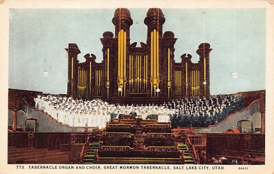 Salt Lake City LDS Church Interior Altar Mormon Tabernacle Temple ...