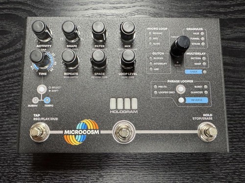 Hologram Microcosm Effector Black Limited To 500 Units No.m36 | eBay