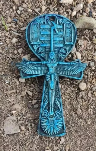 Authentic Ancient Egyptian Antiquities Ankh Key of life With God Isis ...