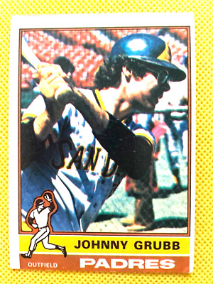 1976 TOPPS # 422 JOHNNY GRUBB | eBay