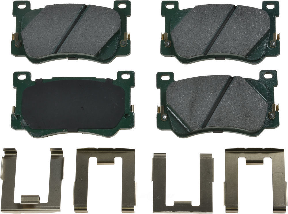 Disc Brake Pad Set-PCT Ceramic Disc Brake Pad Autopart Intl 1412-651953 ...