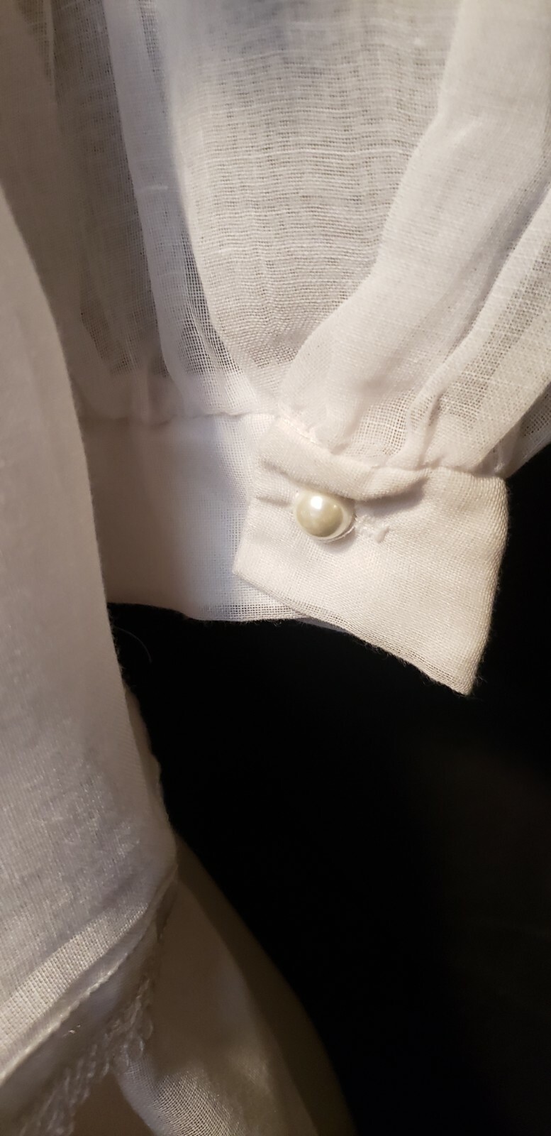 Girl's Vintage Dorissa Gunne Sax Style White Dress Sz… - Gem