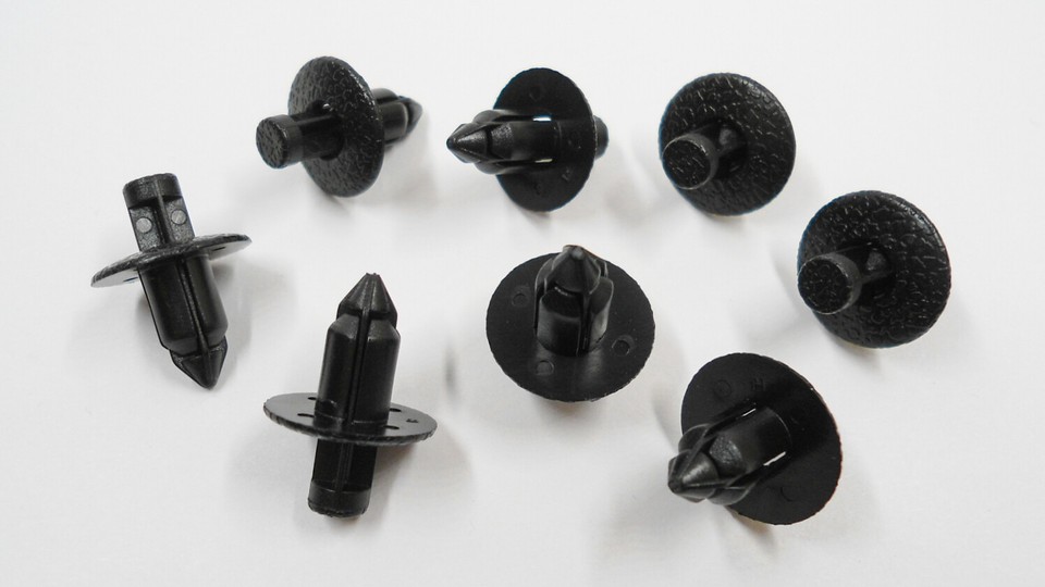8 BLACK DOOR PANEL CLIPS! FITS ALL 2007-2021 TOYOTA TUNDRA 2008-2019 ...
