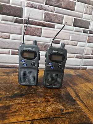 (Lot Of 2) Vintage RADIO SHACK Personal FM Transceivers Walkie Talkie ...
