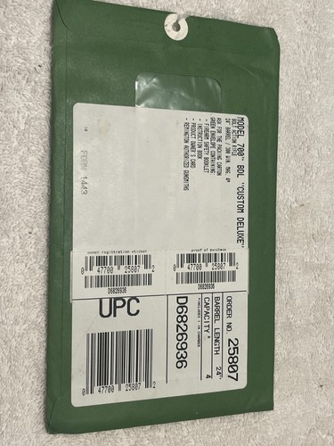 REMINGTON MODEL 700 BDL CUSTOM DELUXE INSTRUCTION BOOK PACKAGE | eBay