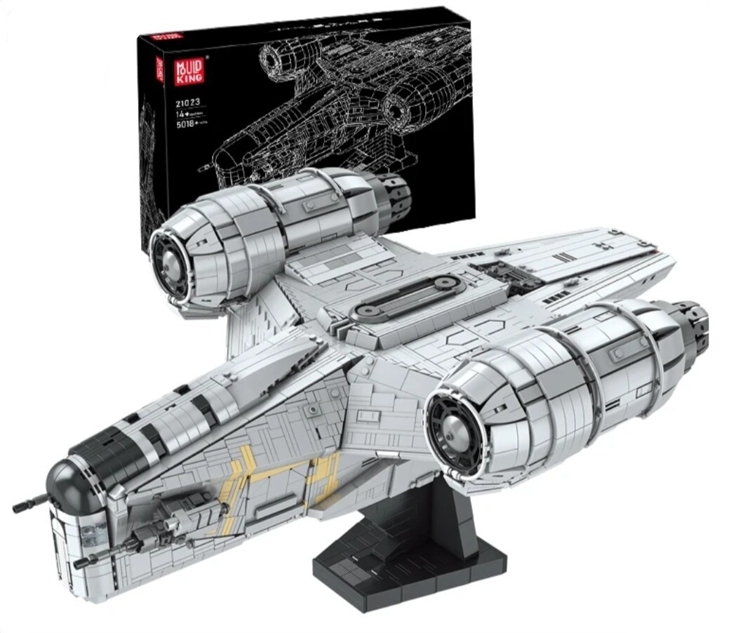 Razer Crest Space Ship Mega Building Blocks Set 5018+ Pieces | eBay