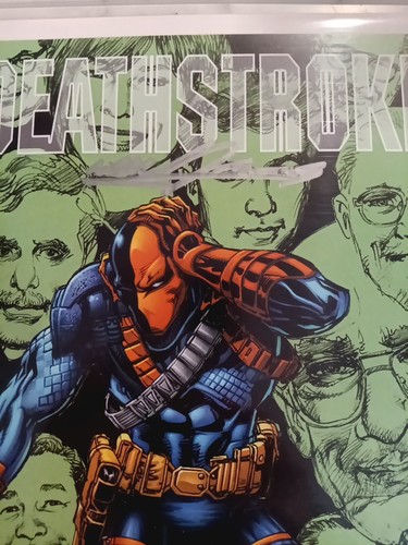 DC Comics Deathstroke No.15, Signed By Neal Adams Variant Cover, 2016 ...