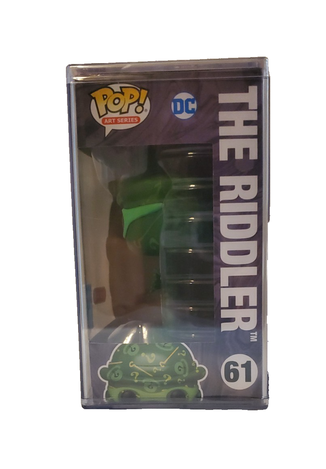 FUNKO Pop! DC Batman Forever The Riddler Art Series In Hard Case Sealed ...