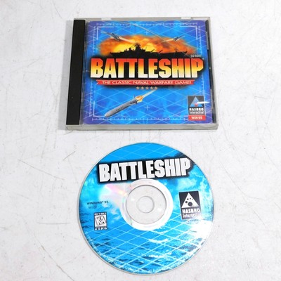 Hasbro Battleship PC CD ROM Game Tested Working Complete In Jewel Case ...